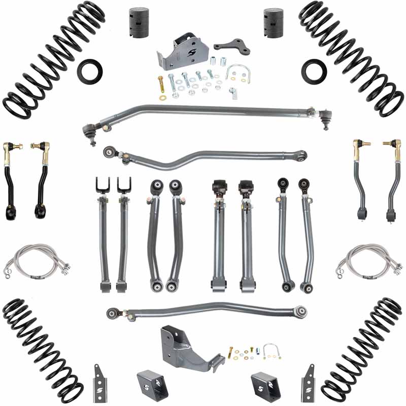 Synergy 8853-4000 4" Stage 3 Lift Kit Suspension System — Guaranteed ...