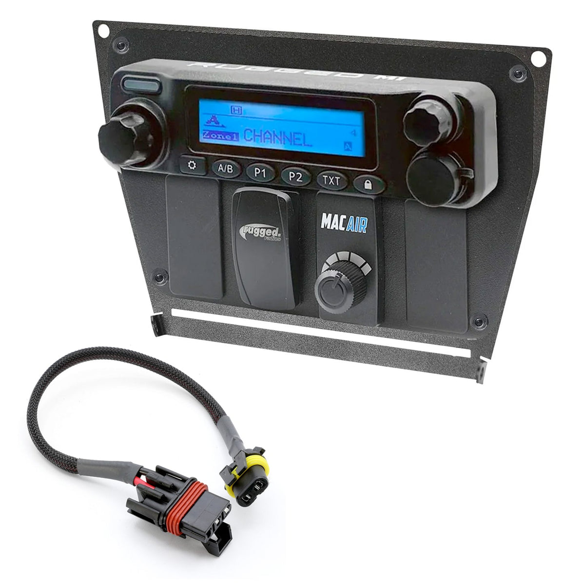 Rugged Radios IK-RM-PRO-DM Polaris RZR PRO XP - Turbo R - Pro R - Mobi ...